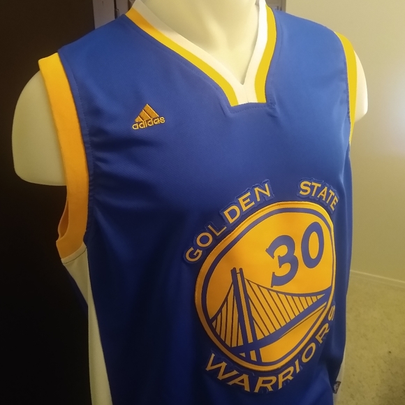adidas | Shirts | Steph Curry Golden State Warriors Jersey Nwt Xl ...